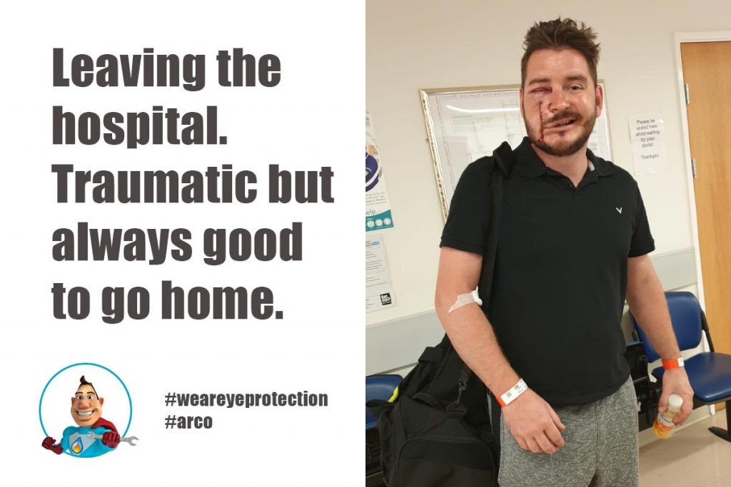 Review Of Arco Safety Glasses - Michael Goodall iPlumb eyesight saved.