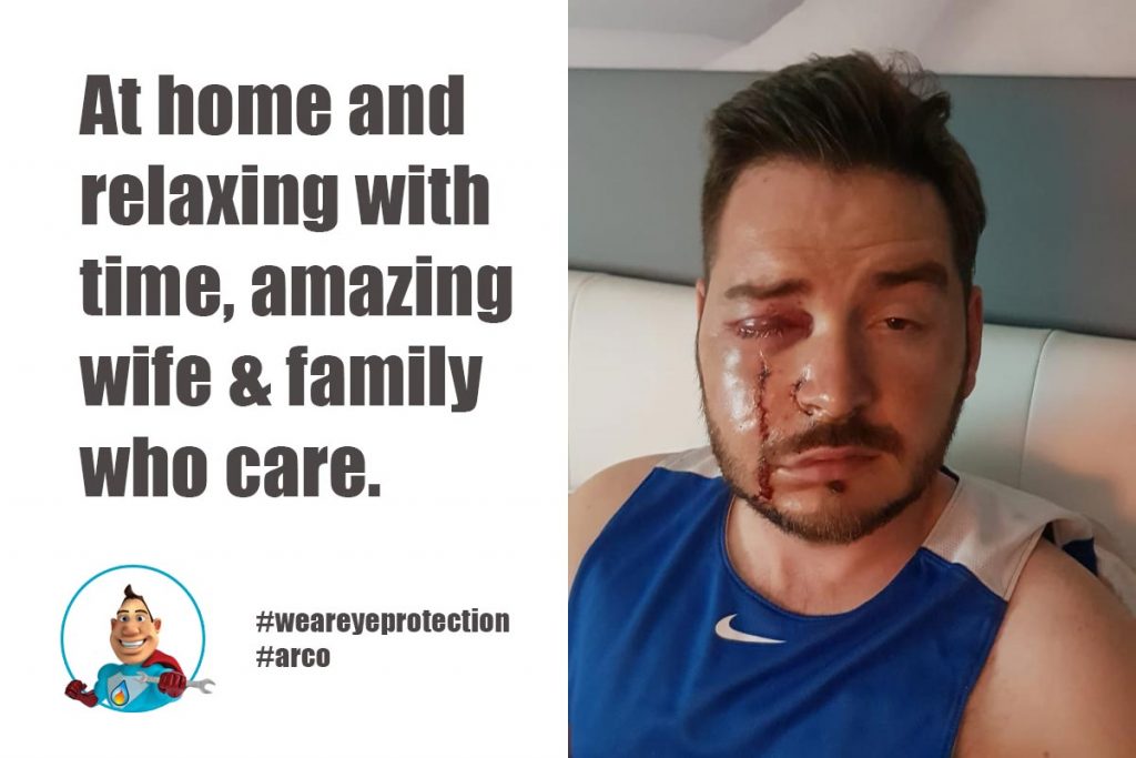 Review Of Arco Safety Glasses - Michael Goodall iPlumb eyesight saved.